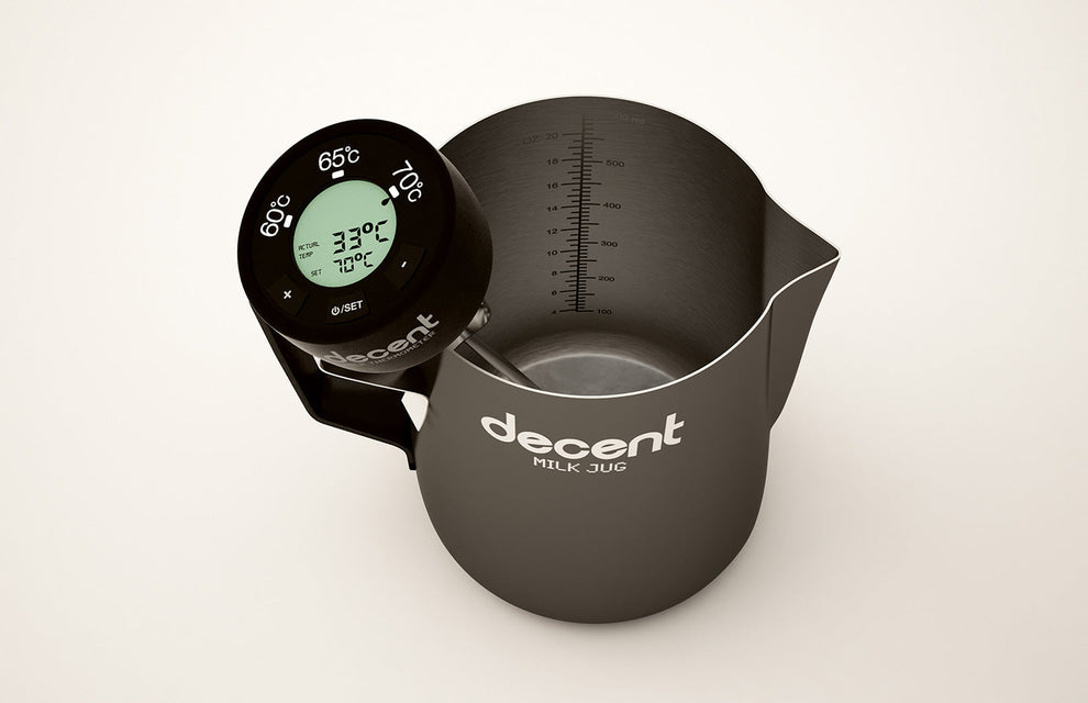 Decent Espresso Digital Milk Thermometer V2 Celcius – Central Coast Coffee