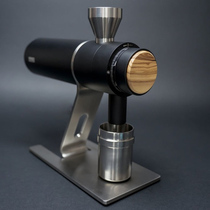 Zerno Z1 Single Dose Grinder W/ Hard Case w/ SSP Cast V3 (CV3) Blind B ...